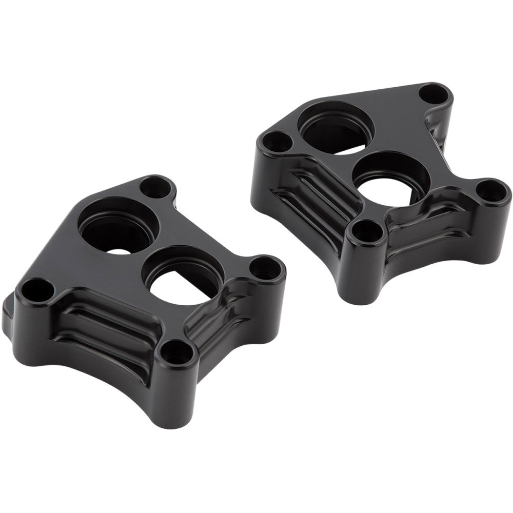 Arlen Ness Lifter Block Covers - 10 Gauge - Black | Forever Rad
