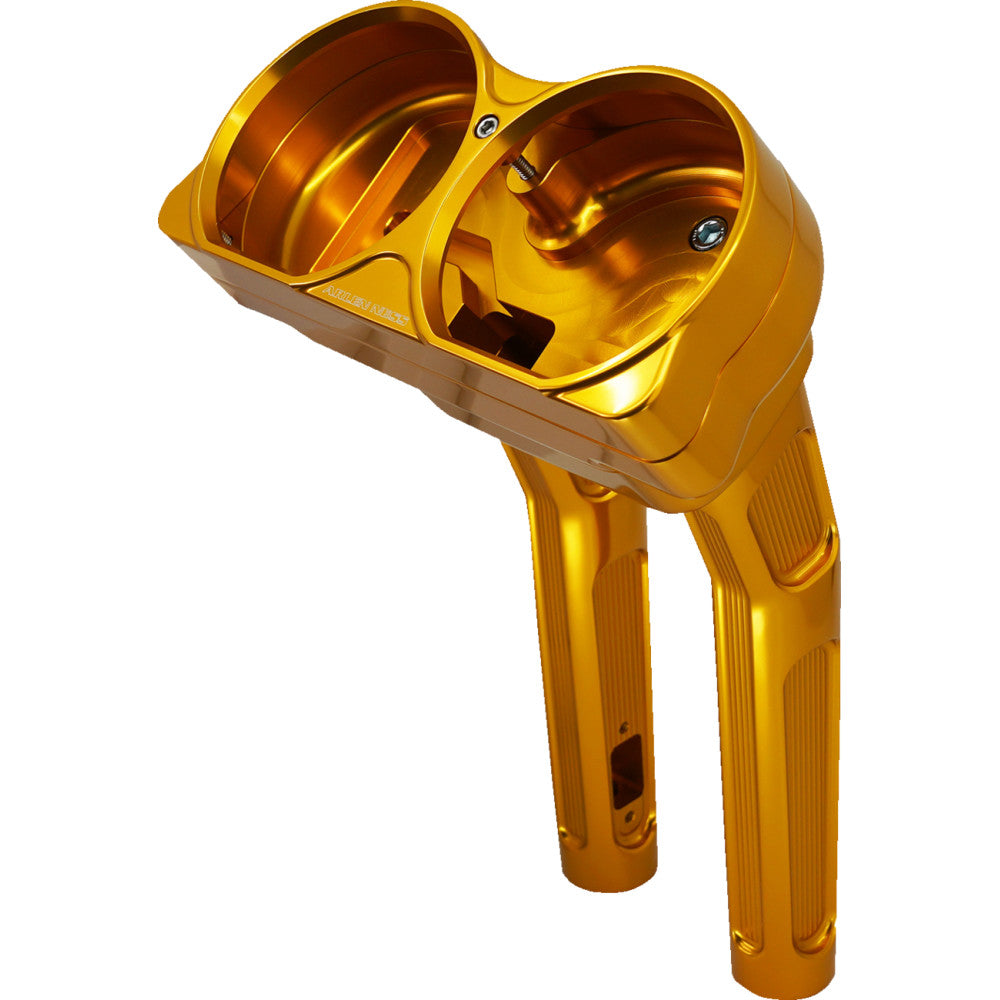 Arlen Ness Risers - Method - Kickback - 10IN - Gold | Forever Rad ...