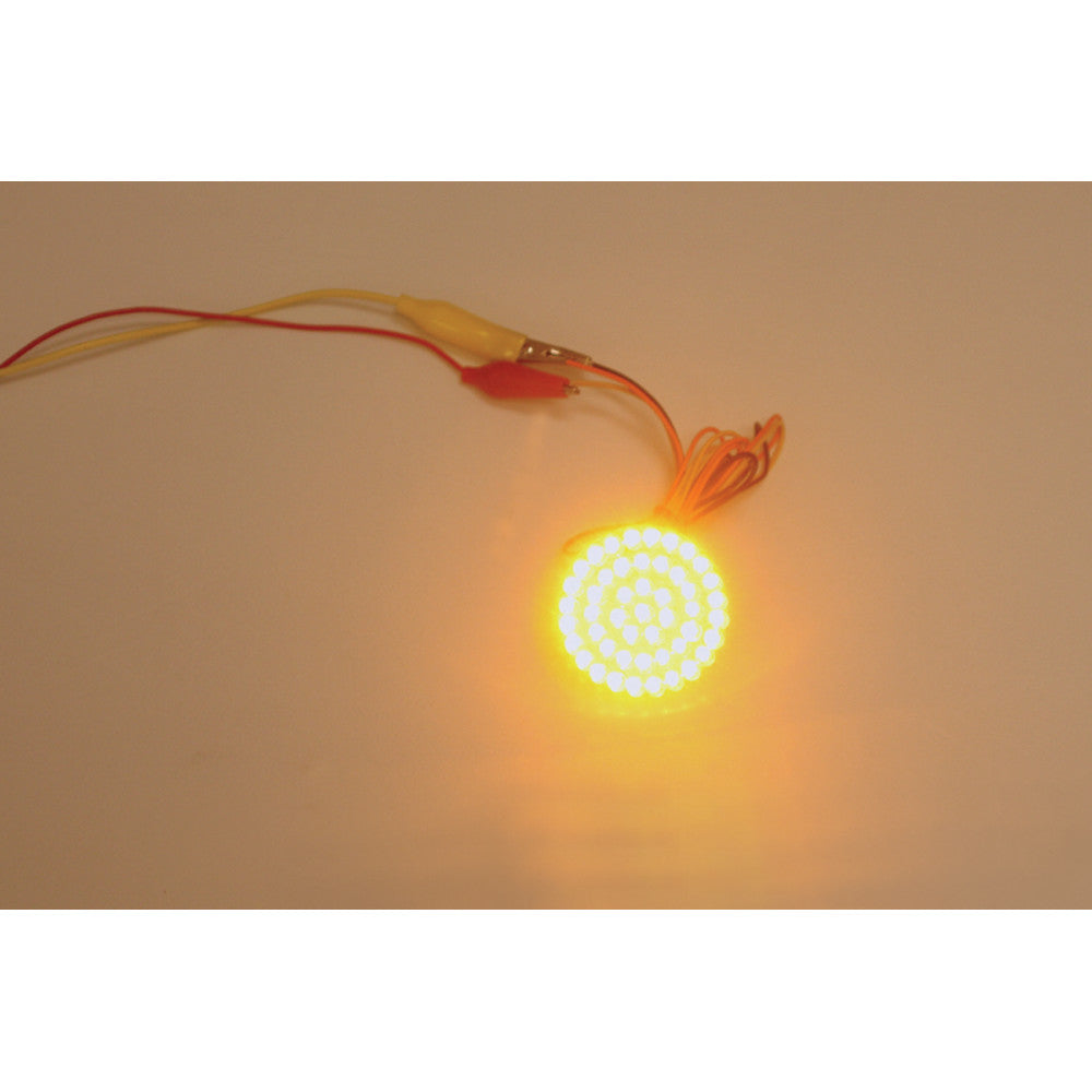 Custom Dynamics 1.8IN Universal LED Cluster - Amber | Forever Rad