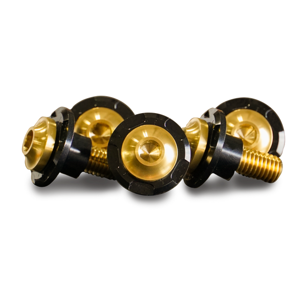 Lyndall Titanium Rotor Bolt Kit for Spoke Mounted Indian Challenger ...
