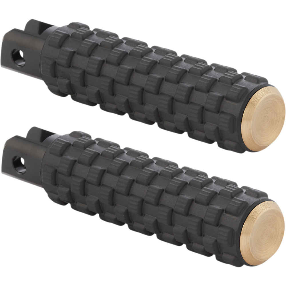 Arlen Ness Air Trax Footpegs - Brass - Scout | Forever Rad