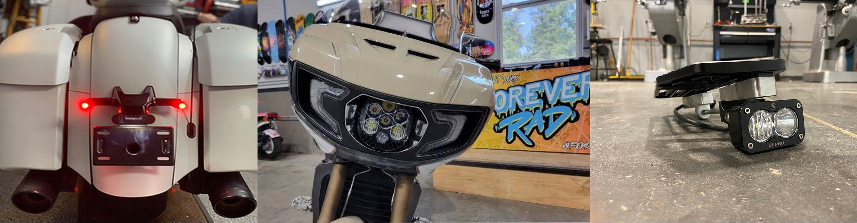 Indian Challenger And Pursuit Lighting | Forever Rad