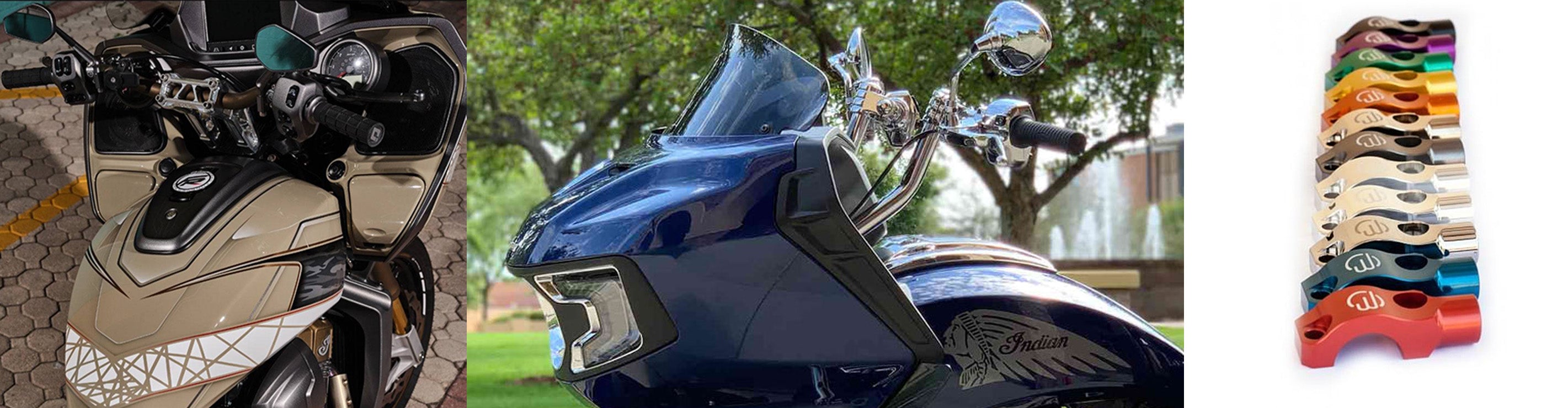 Indian challenger and pursuit bars,mounts,risers,grips | Forever Rad