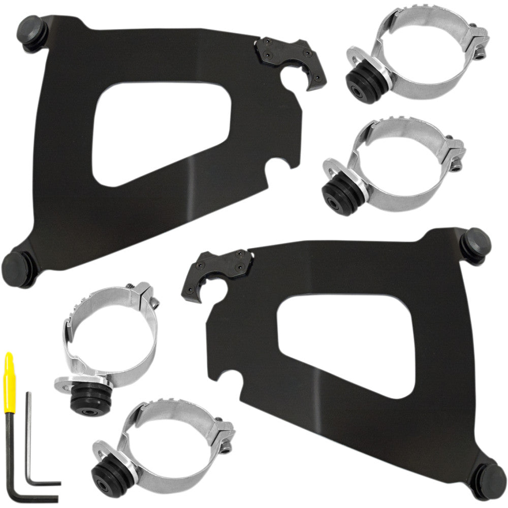 Memphis Shades Bullet Mounting Kit - VTX18 - Black | Forever Rad