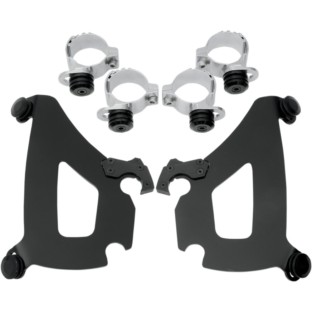 Memphis Shades Bullet Mounting Kit - VT750 - Black | Forever Rad