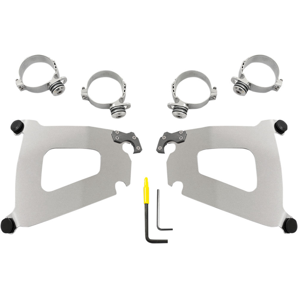 Memphis Shades Bullet Mounting Kit - VTX18 - Polished | Forever Rad