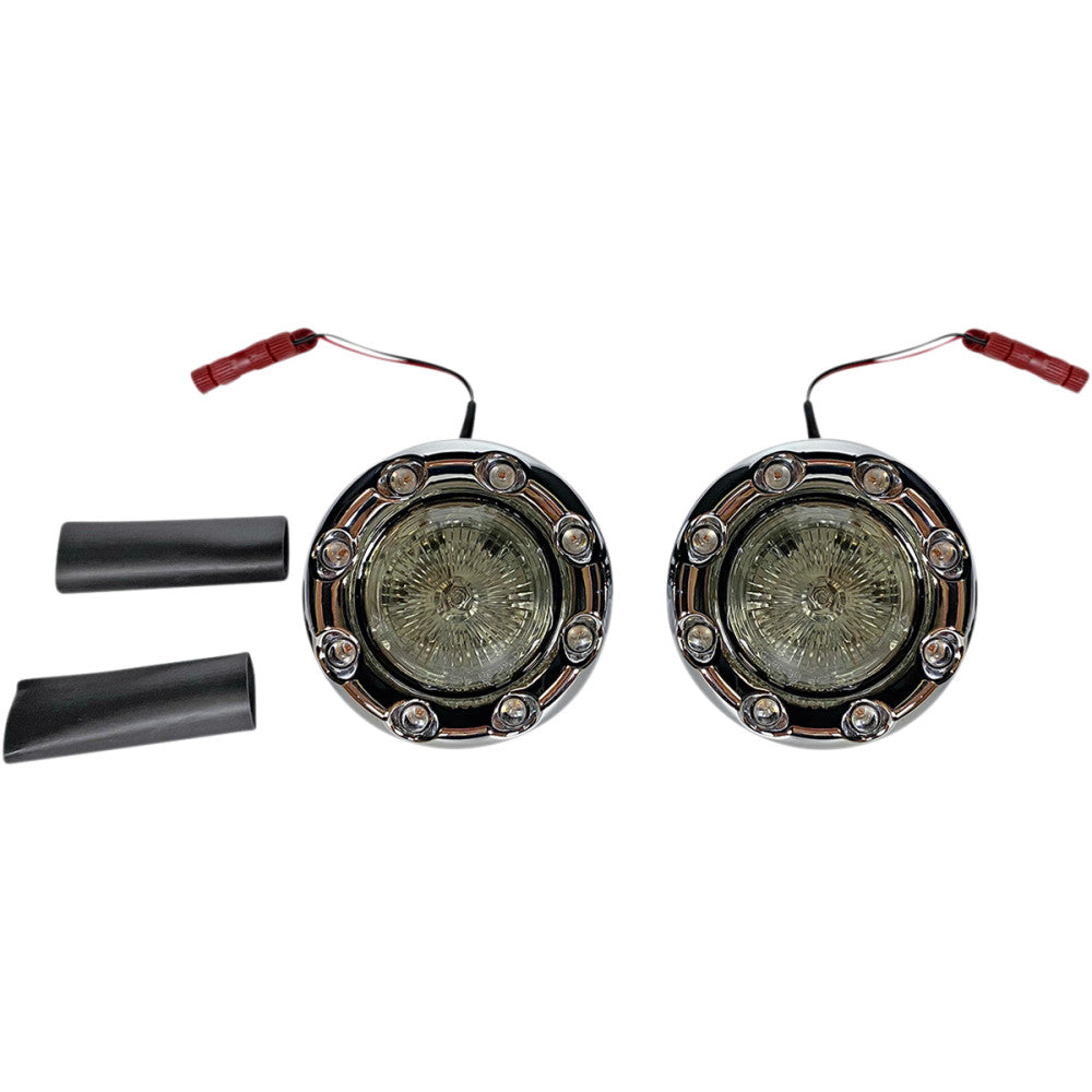 Custom Dynamics ProBEAM Bullet Ringz LED Turn Signals - ChromeSmoke ...