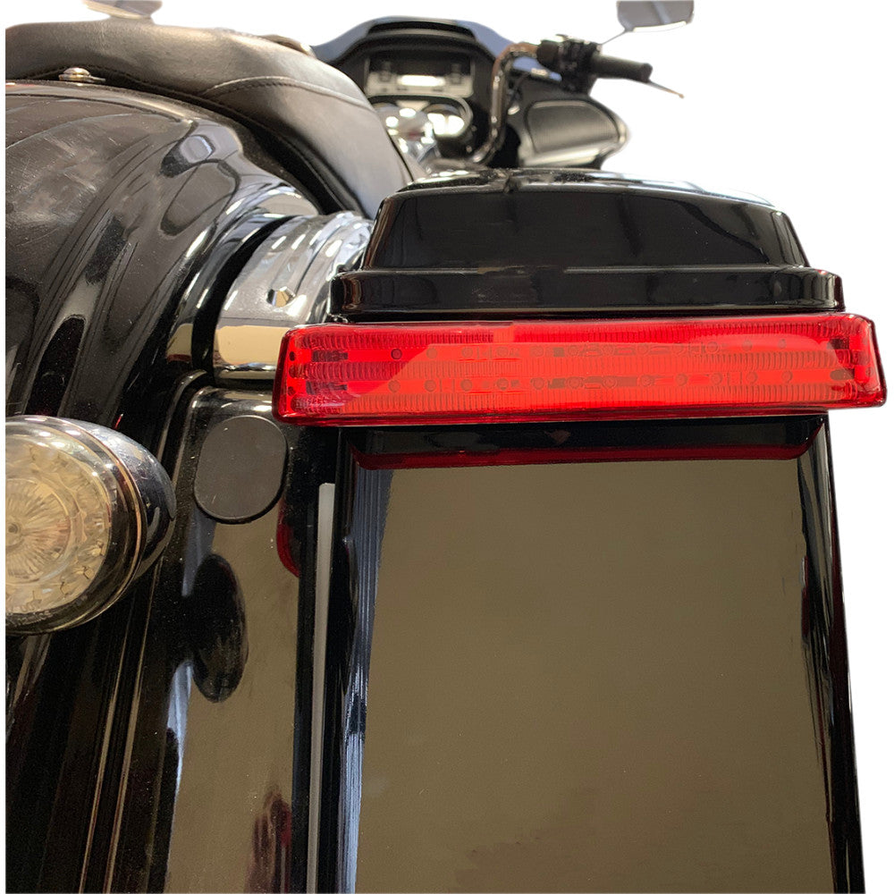 Custom Dynamics Saddlebag LED Lights - Sequential - ChromeRed - For ...