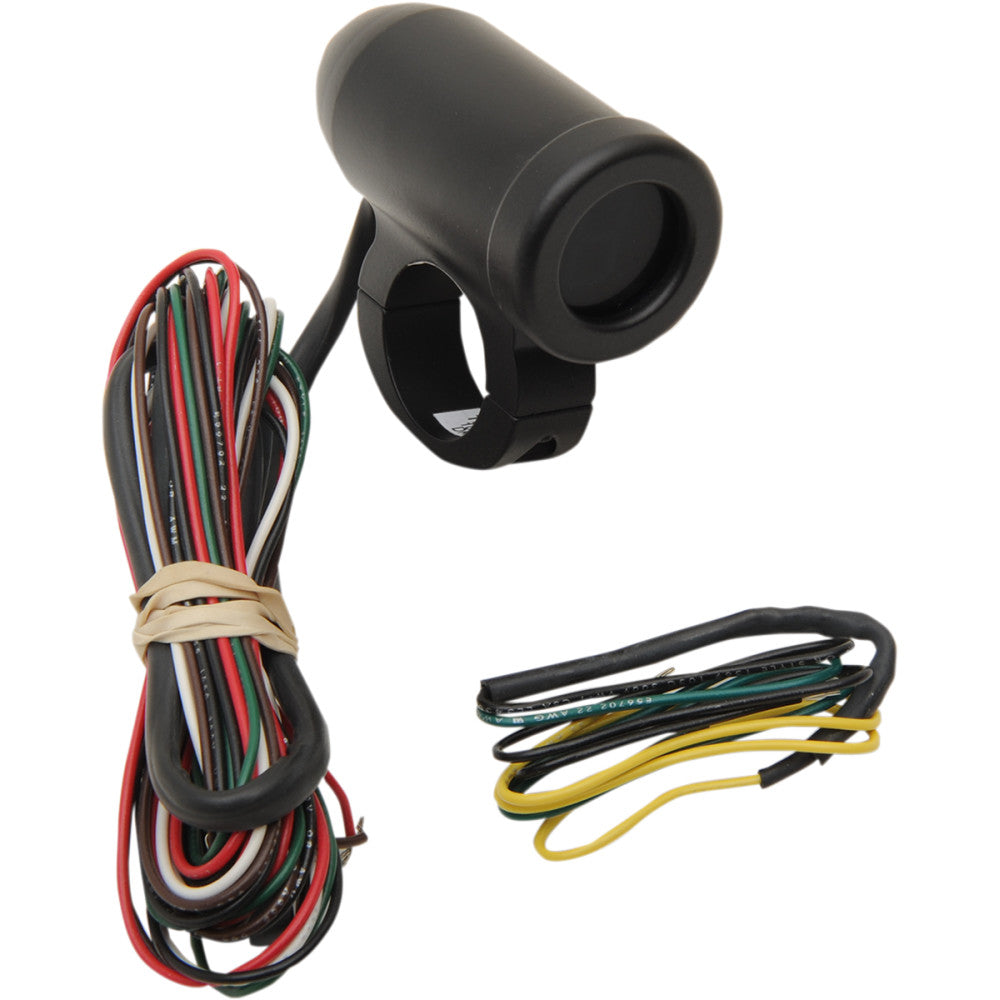 Dakota Digital 1IN Auto Programming Gear Indicator - Black - Blue ...