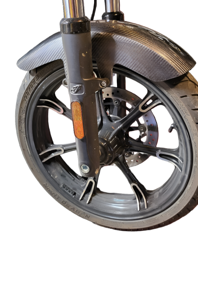 TNA Custom Carbon Fiber Indian Chief Bobber Front Fender | Forever Rad ...