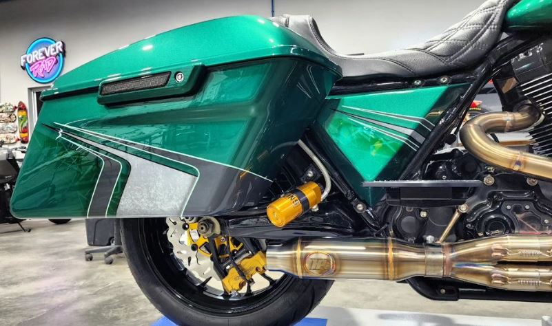 Screamin Speed N Fab FXR Style Side Covers For 1997-2023 Harley Touring ...