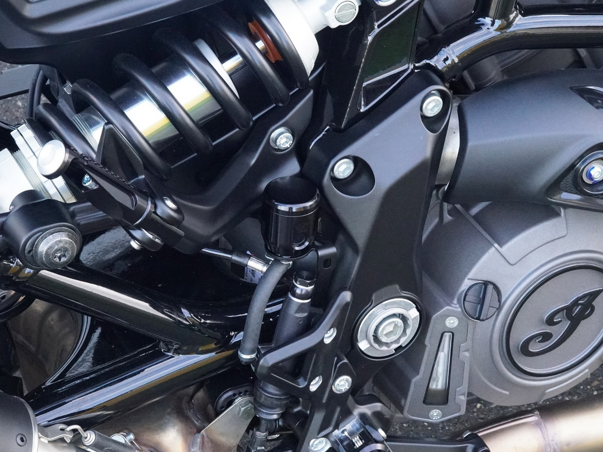 Wunderkind Rear Brake Reservoir For Indian FTR 1200 / S | Forever Rad