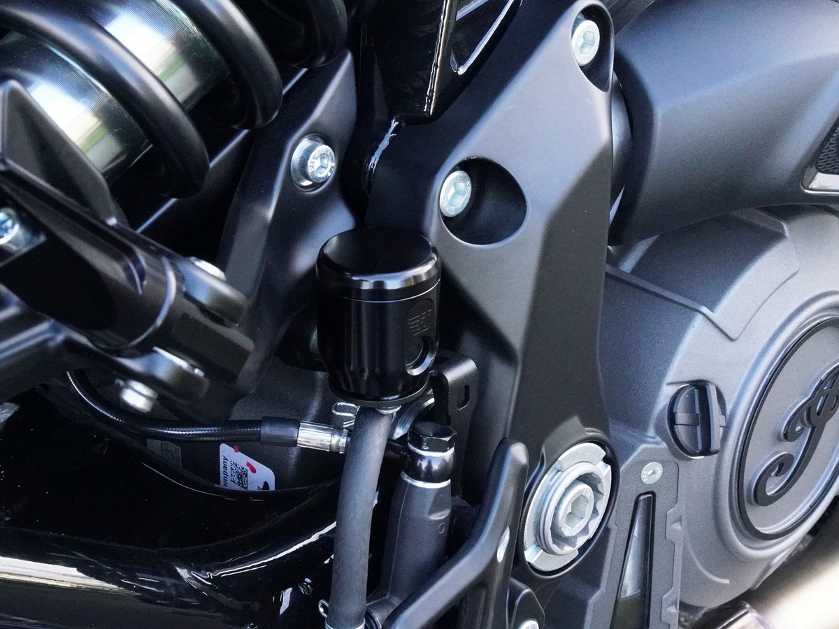 Wunderkind Rear Brake Reservoir For Indian FTR 1200 / S | Forever Rad