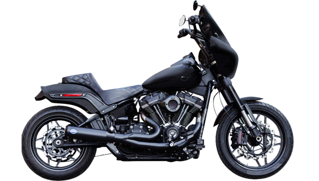 S&S Qualifier 2-1 Exhaust System For 2017-24 M8 Softail Models ...