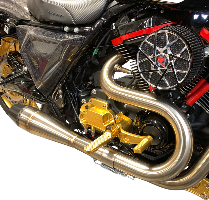 HHI Dominator Mid Control Conversion Kit Harley Bagger | Forever Rad