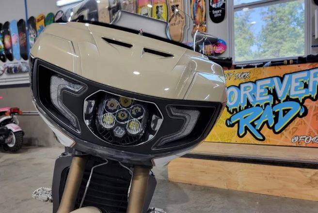 Forever Rad Baja Designs LP6 PRO Headlight Kit Indian Challenger ...