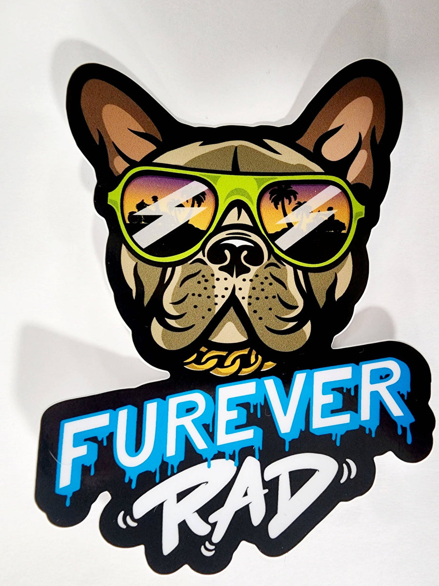 Furever Rad Sticker | Forever Rad