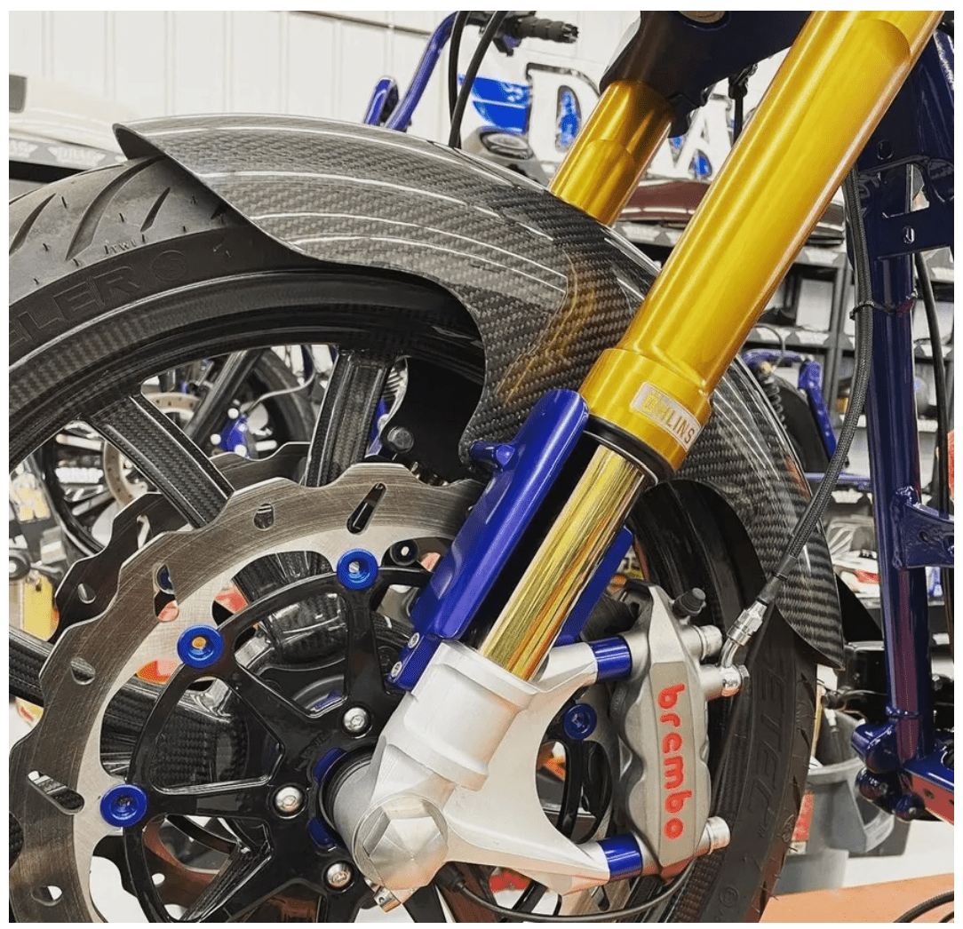 Hofmann Designs Shorty Bagger Carbon Fiber Front Fender | Forever Rad