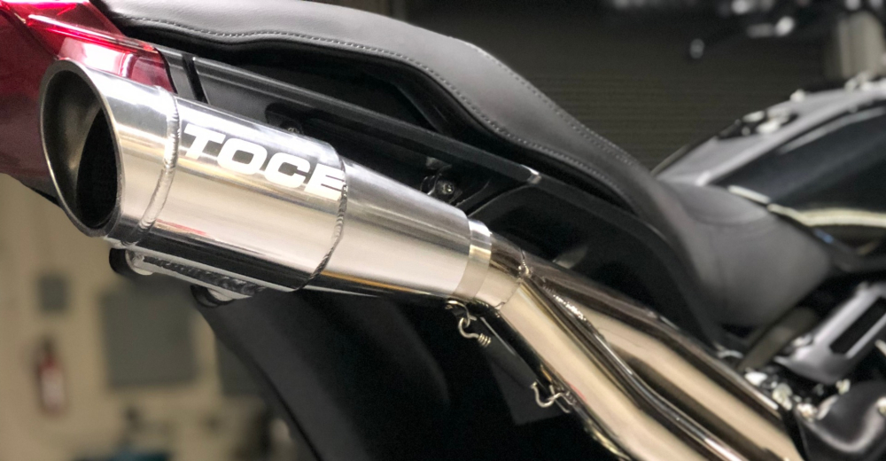 Toce High Mount 2-1 Visor Tip Full Exhaust Fits Indian FTR1200 19-24 ...