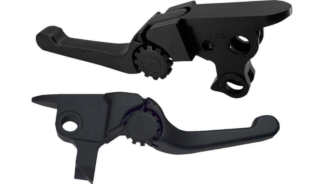 PSR Anthem Shorty Adjustable Lever Set for Harley 15-23 Softail Models ...
