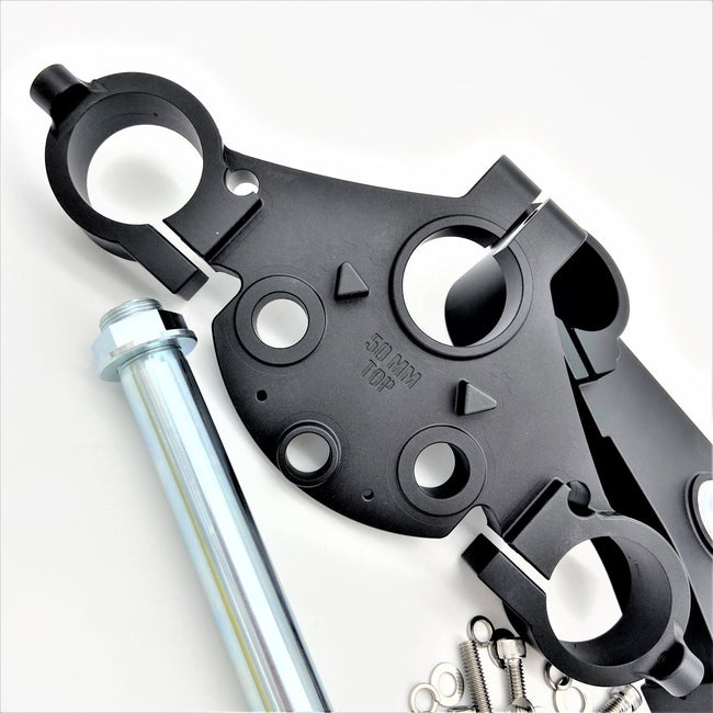 Triple-Trees for Performance Baggers 50-54 inverted fork legs | Forever Rad